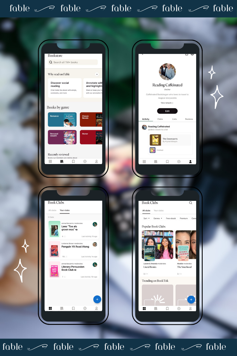 A Literary Showdown: Comparing Reading Apps – Goodreads, StoryGraph, Fable, and Uncover ...