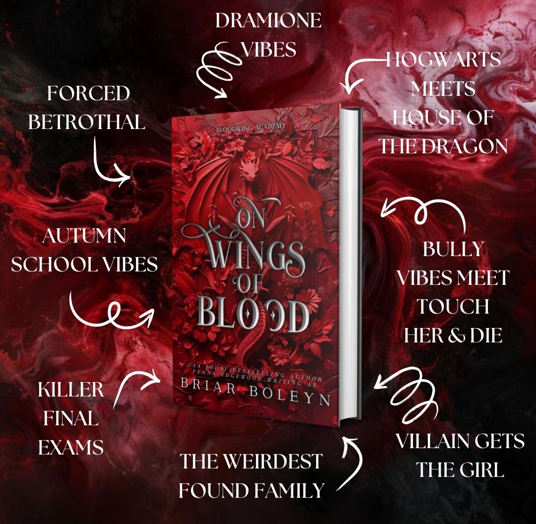 “On Wings of Blood” by Briar Boleyn – A Dark, Spellbinding Romantasy ...